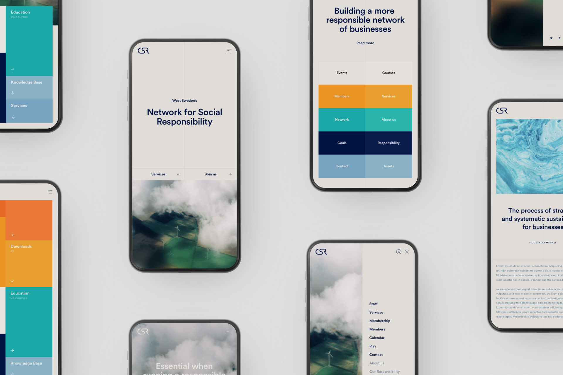 Brand Identity for CSR Vastsverige – Studio Ahremark