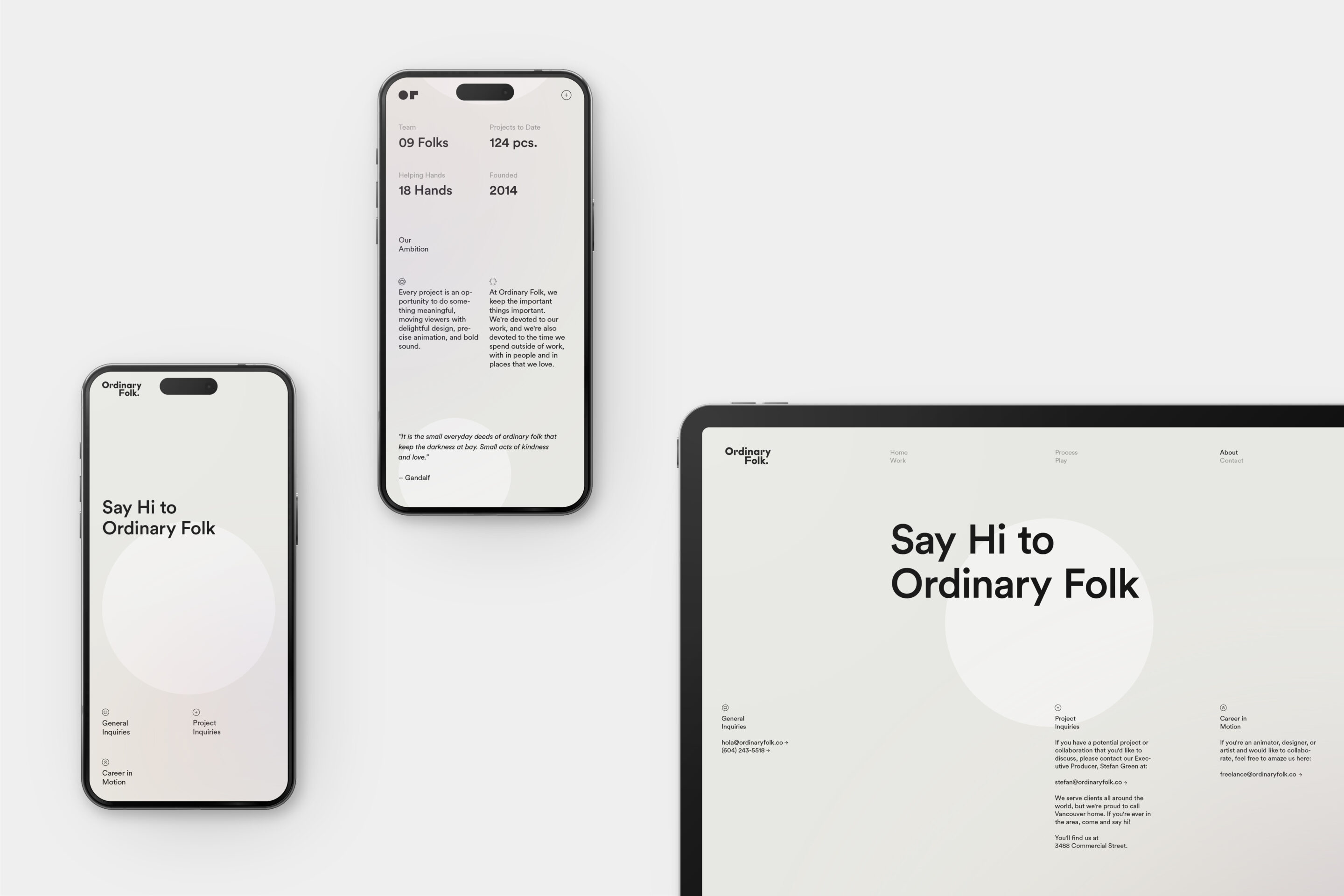 Web Design for Ordinary Folk – Studio Ahremark